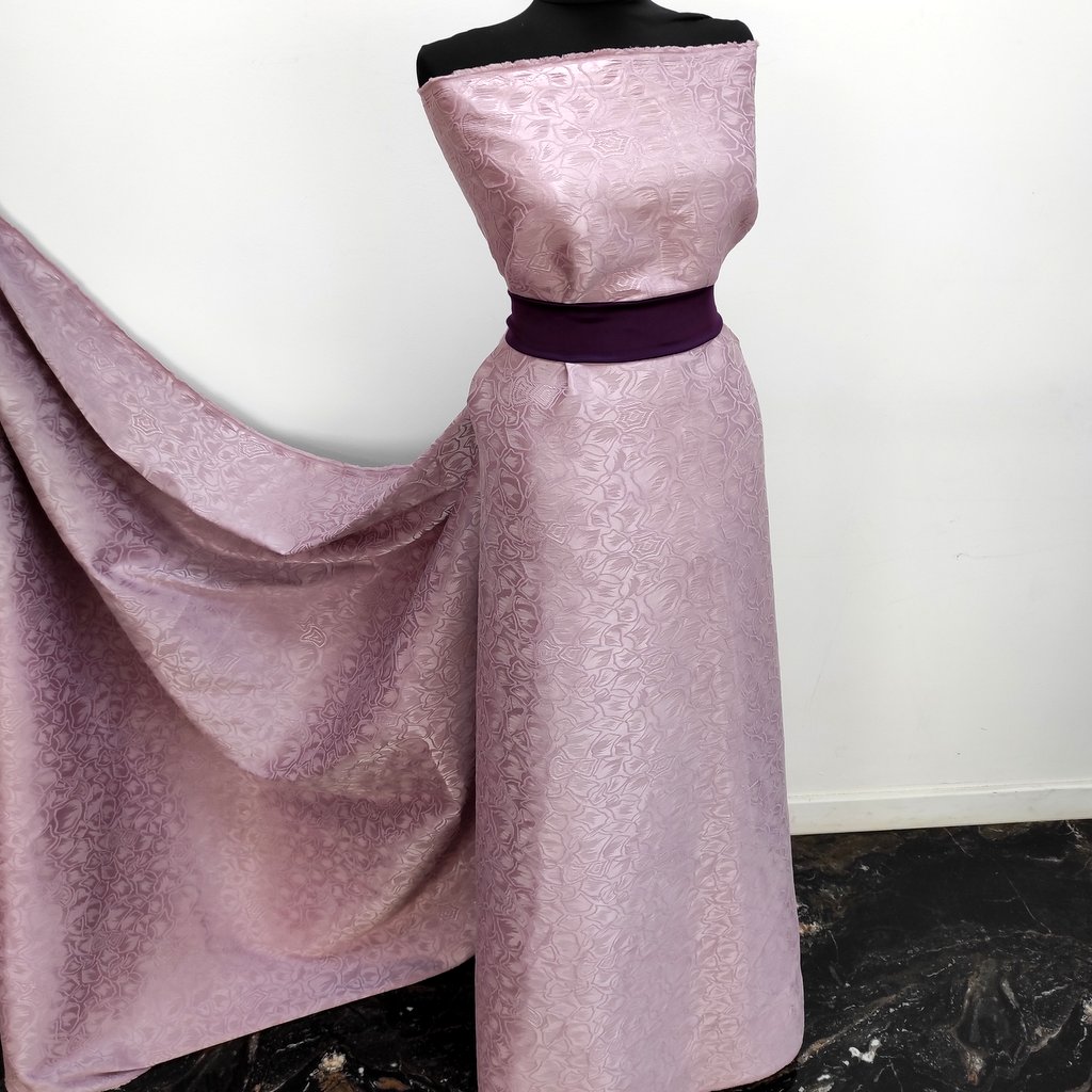 Bumbac Jaquard Lila Embosat - Fashion MIR